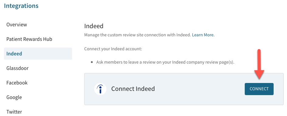 Linking Your Indeed Review Site to the Hub – Hub Support Center