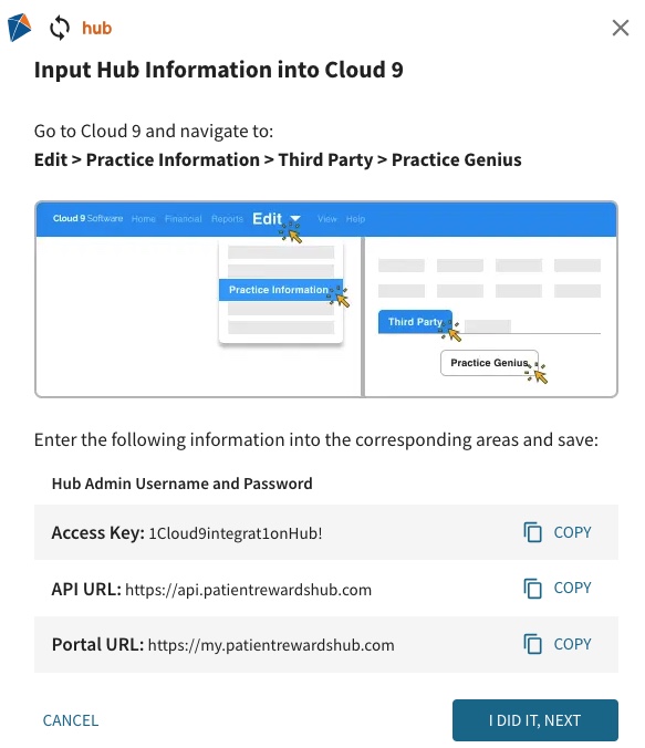 Cloud9 Integration – Hub Support Center