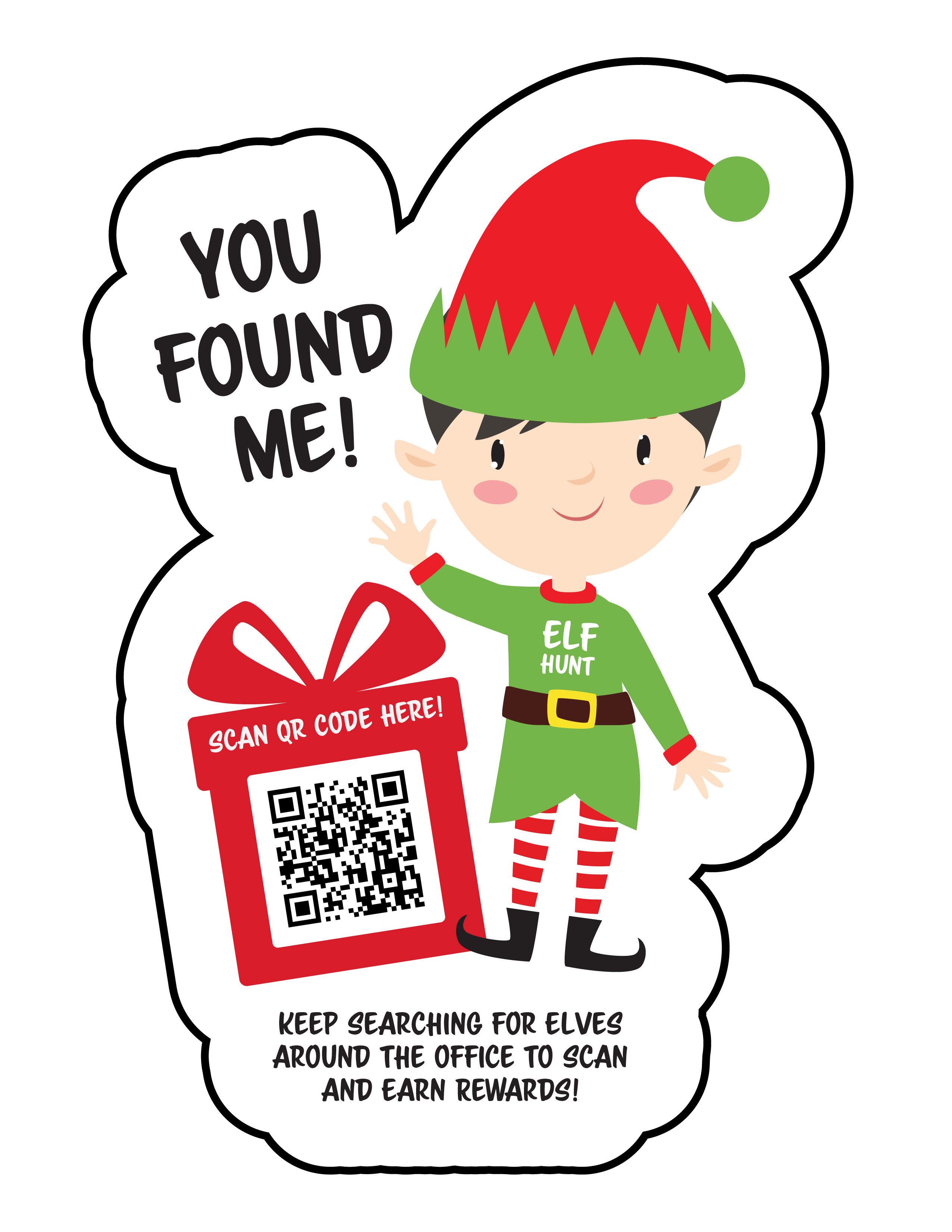 QR Code Automation- The Elf Hunt 🧑‍🎄🎁 – Hub Support Center